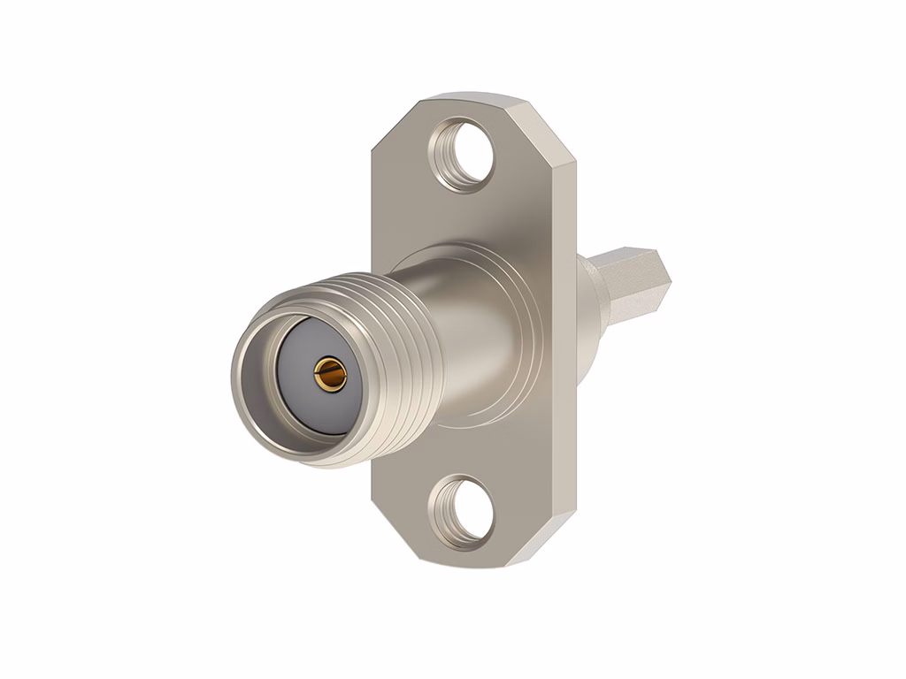 BMA Jack-to-SMA Jack, Between-Series Adapter, Straight, Tray, 50 Ohms