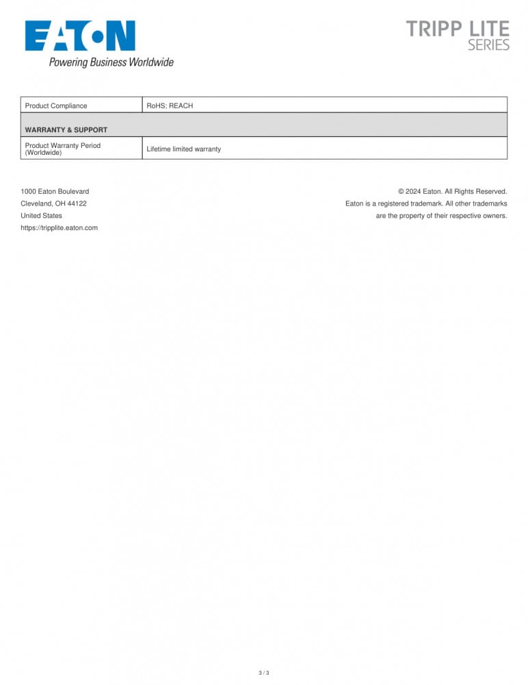 EATON N320-001 technical document page 3