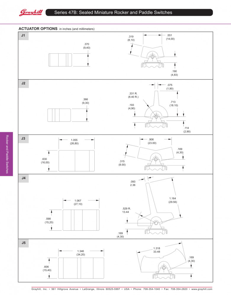 Grayhill Series 47B datasheet page 3