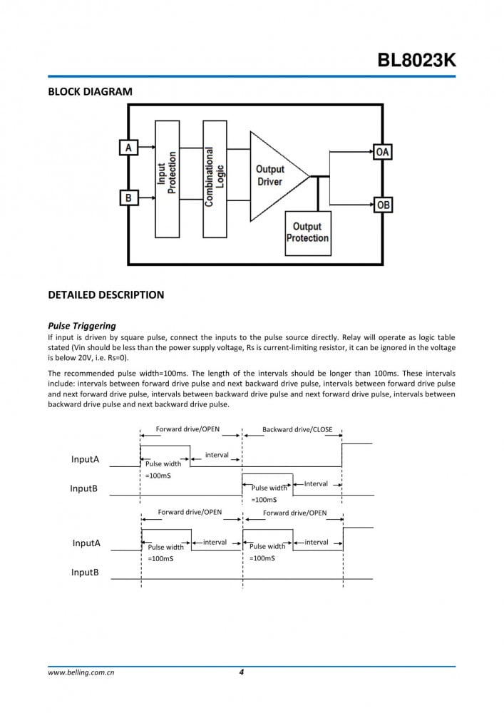 BL8023KCB6TR datasheet page 4