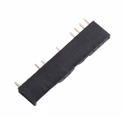 ZHOURI PM2.54-1*2-9T Female Socket Header Receptacle