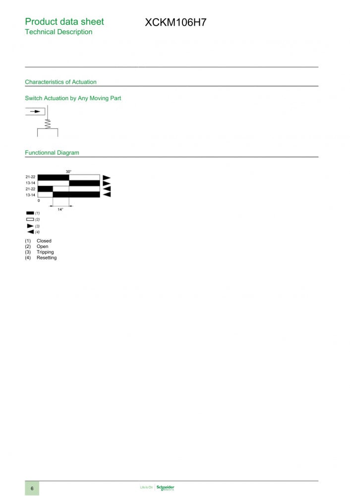 XCKM106H7 technical document page 6