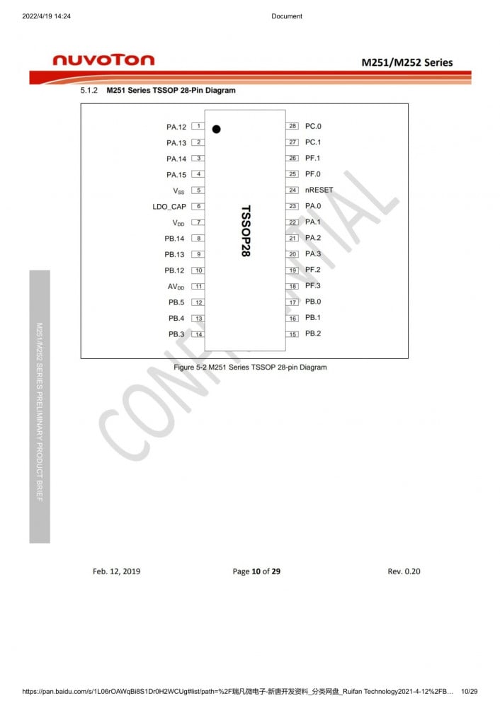 M251/M252 product brief page 10