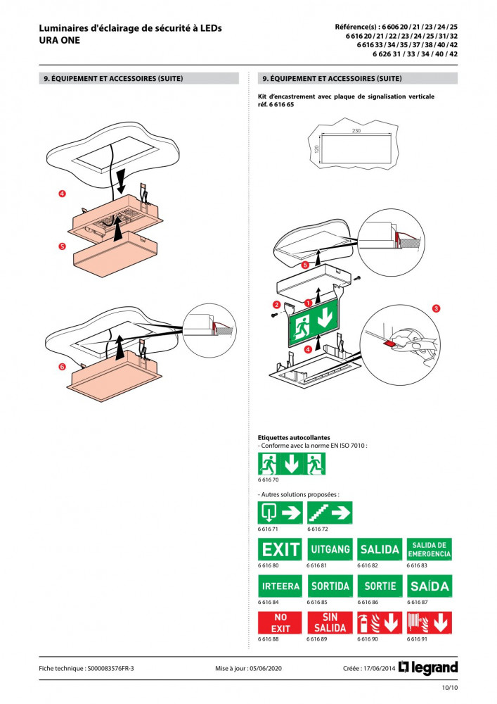 URA ONE technical document page 10