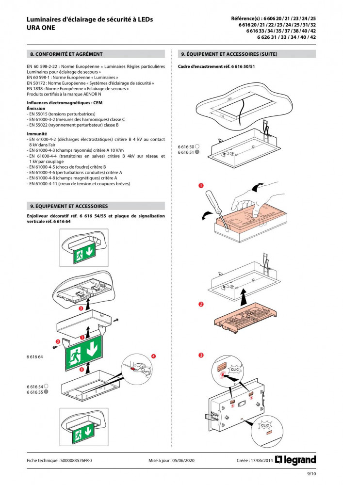 URA ONE technical document page 9