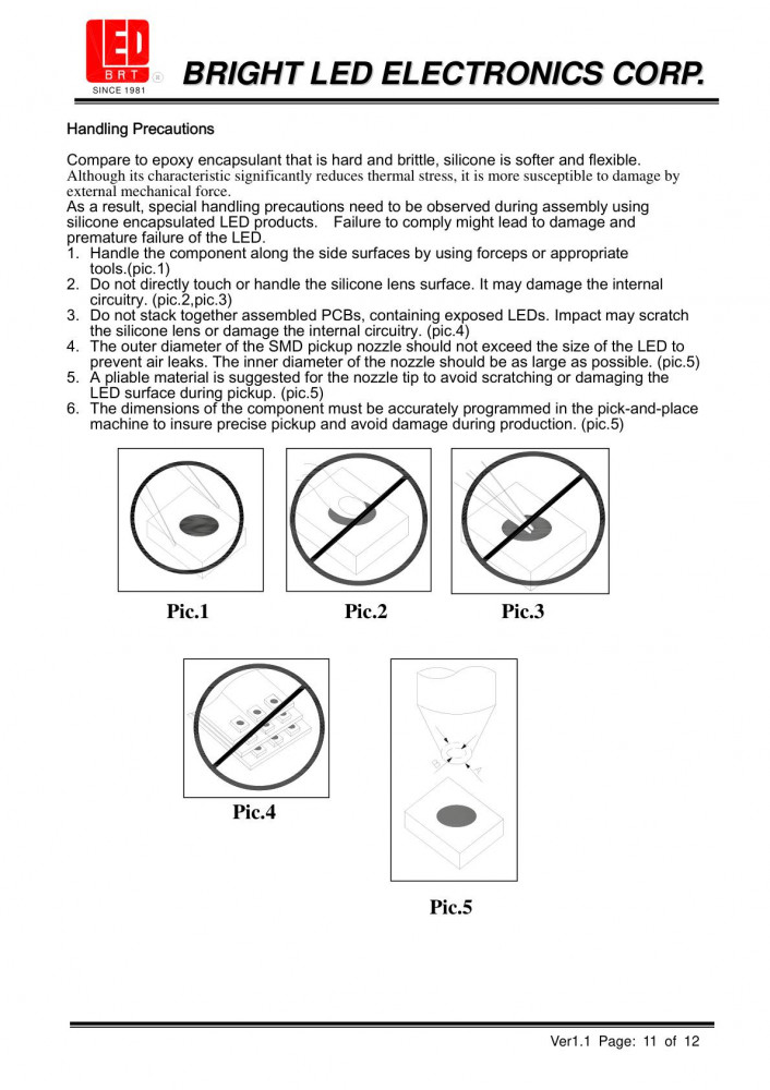 BL-2835A10-V18 datasheet page 10