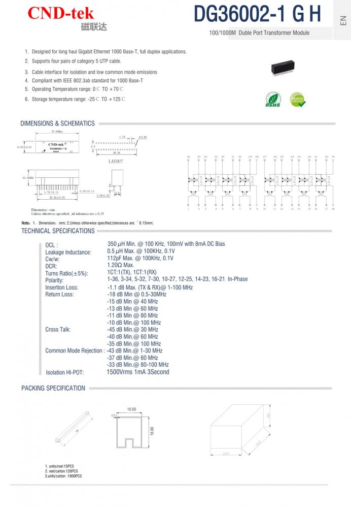 DG36002-1 G H technical document page