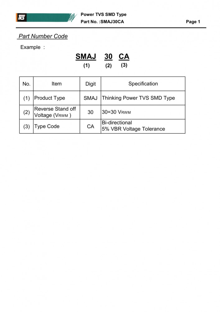 SMAJ30CA datasheet page 4