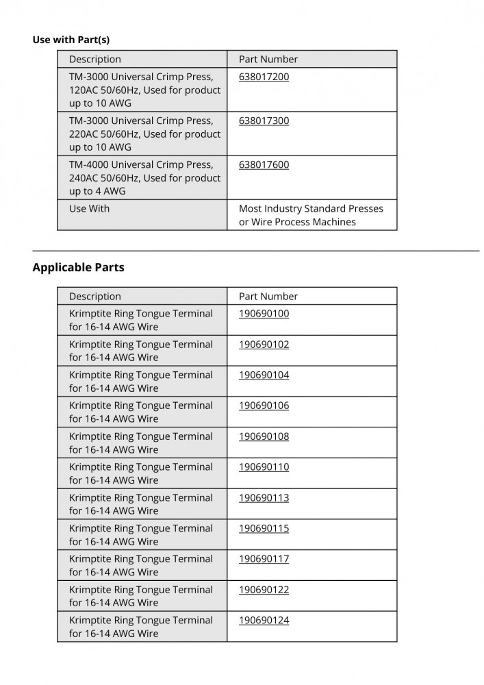 MOLEX 638853900 document preview, page 3