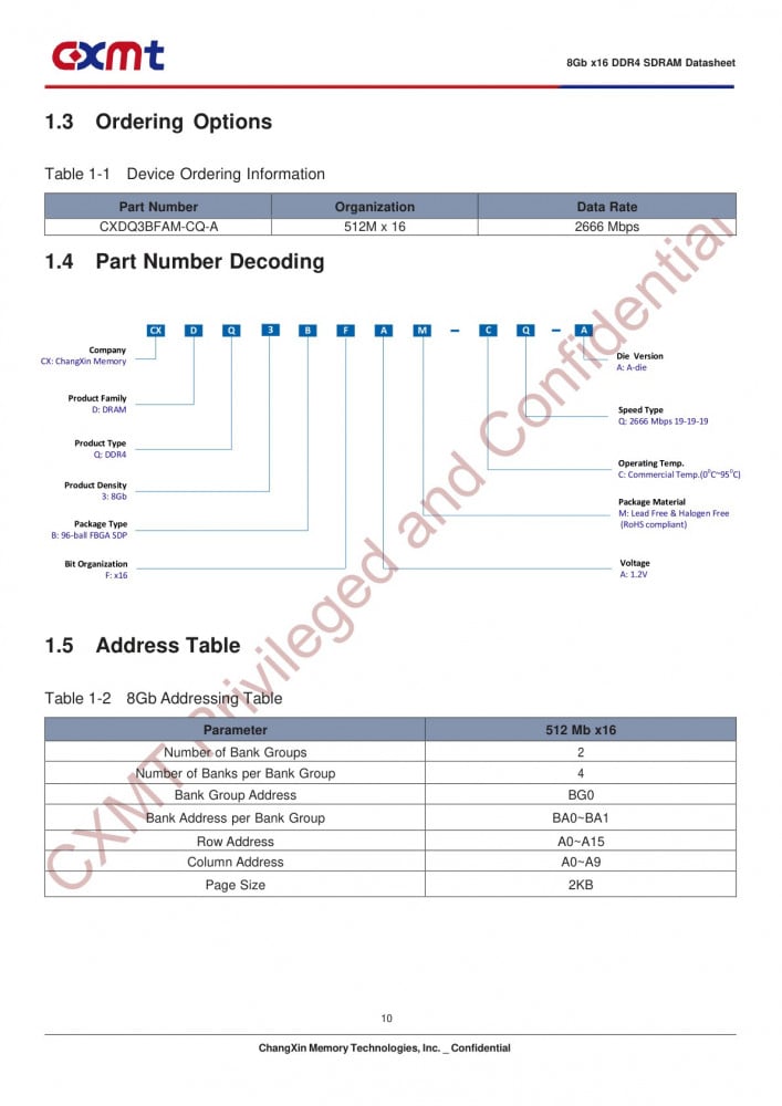 CXDQ3BFAM-CQ-A datasheet page 10