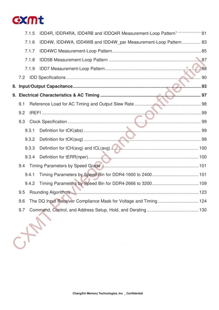 CXDQ3BFAM-CQ-A datasheet page 6