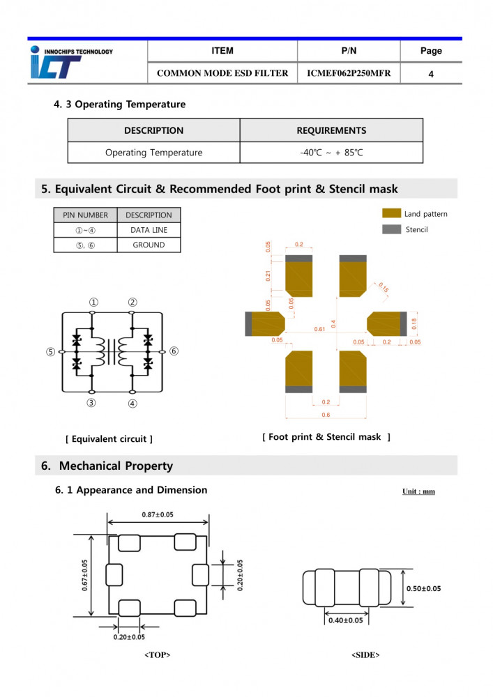 ICMEF062P250MFR datasheet page 4