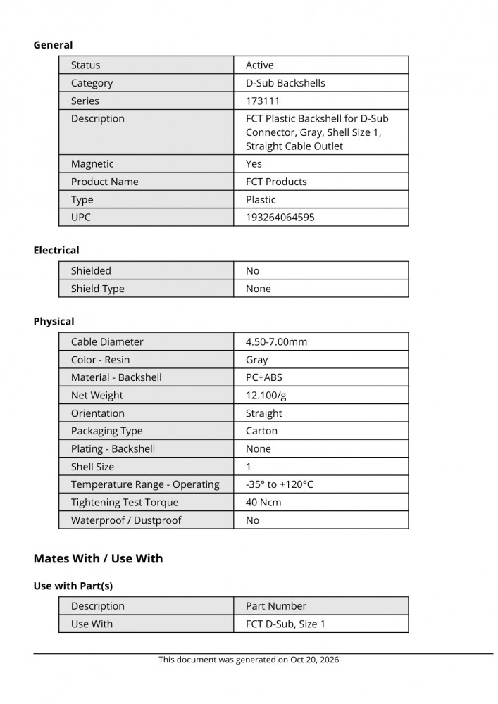 MOLEX 1731110875 product document image 2