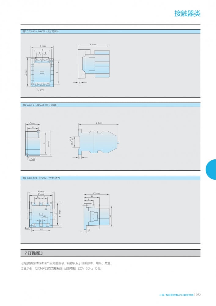 CJX1 series datasheet page 7
