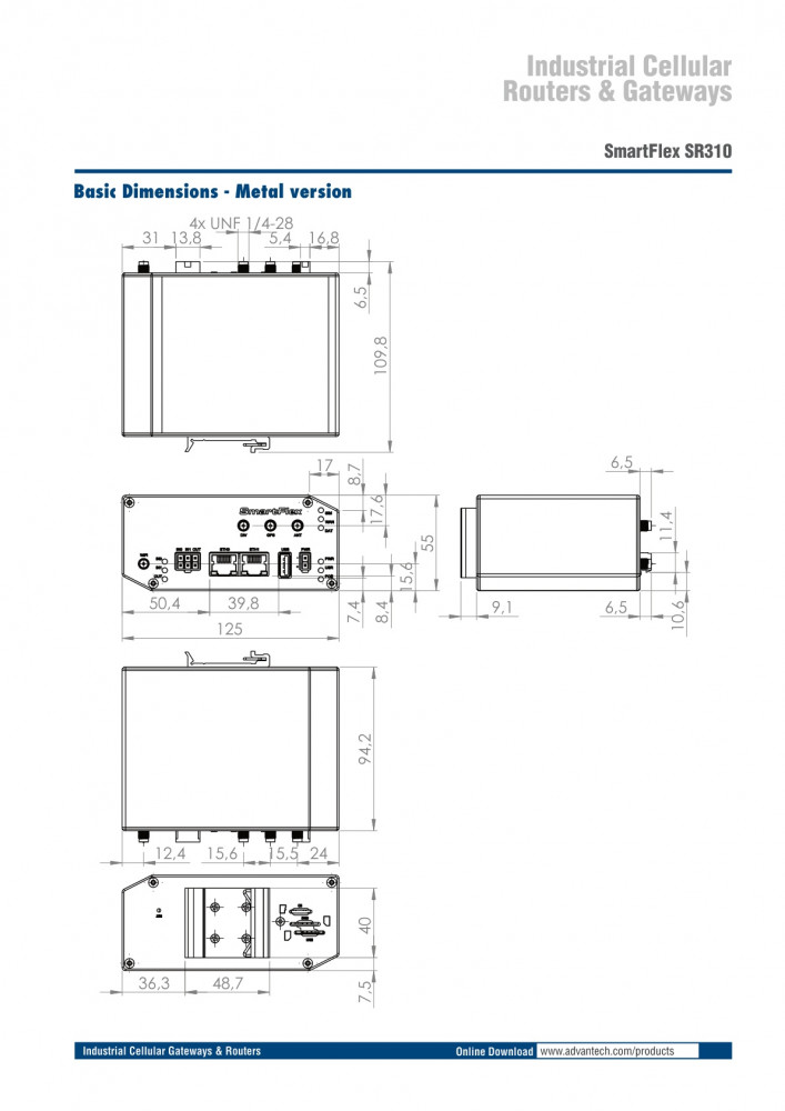 SmartFlex SR310 document page 5