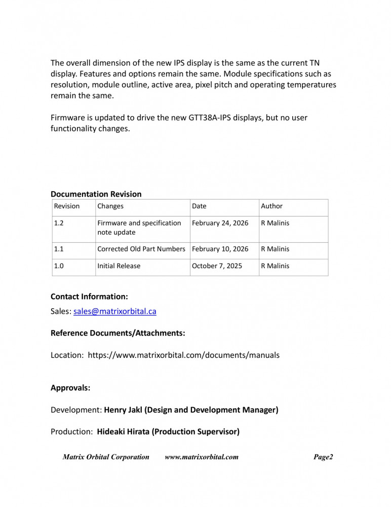 GTT38A product document preview, page 2