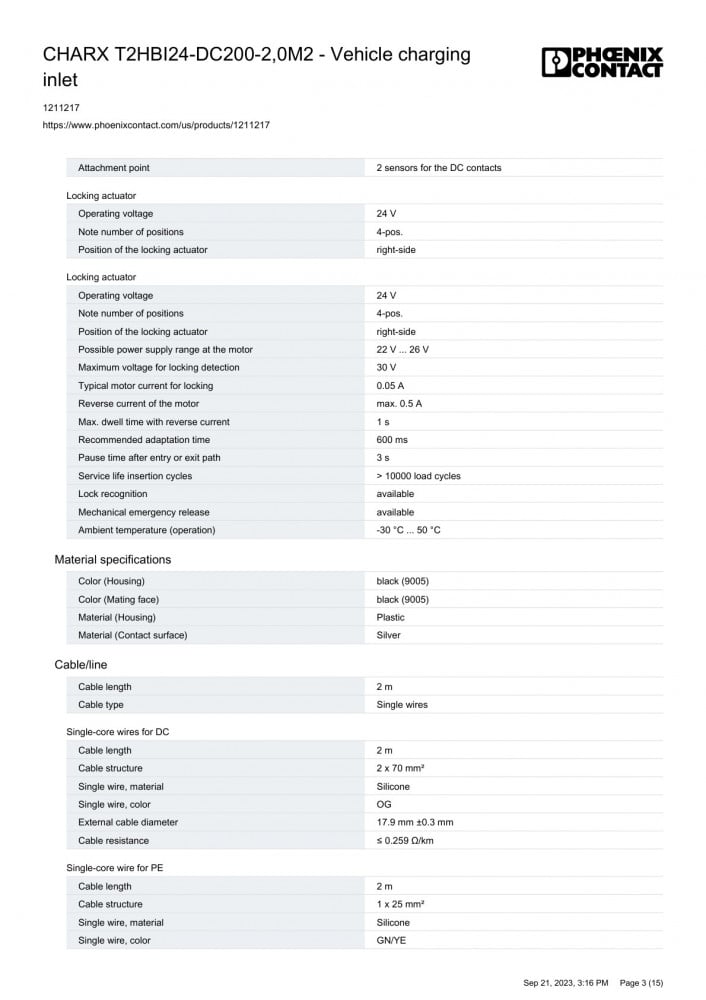 Phoenix Contact 1211217 technical document page 3