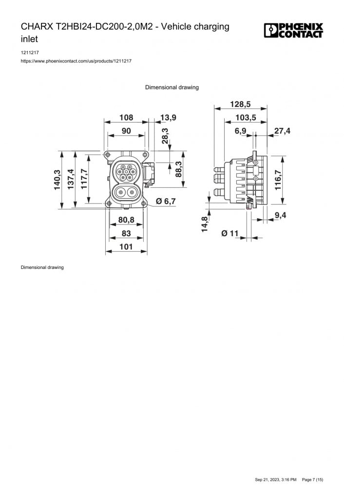 Phoenix Contact 1211217 technical document page 7