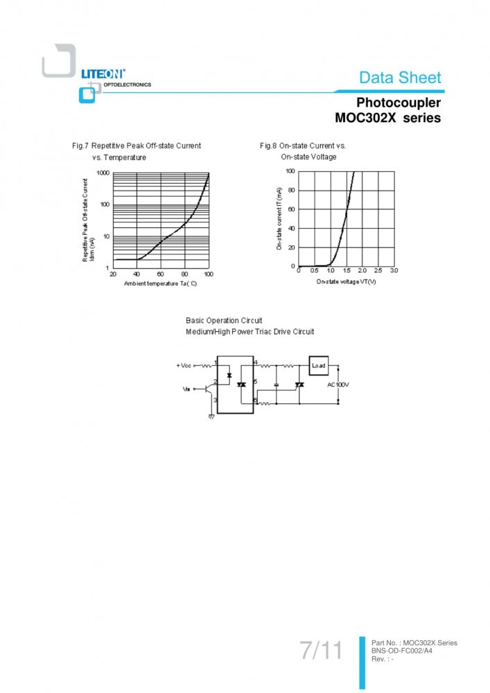 MOC3020 datasheet page 8
