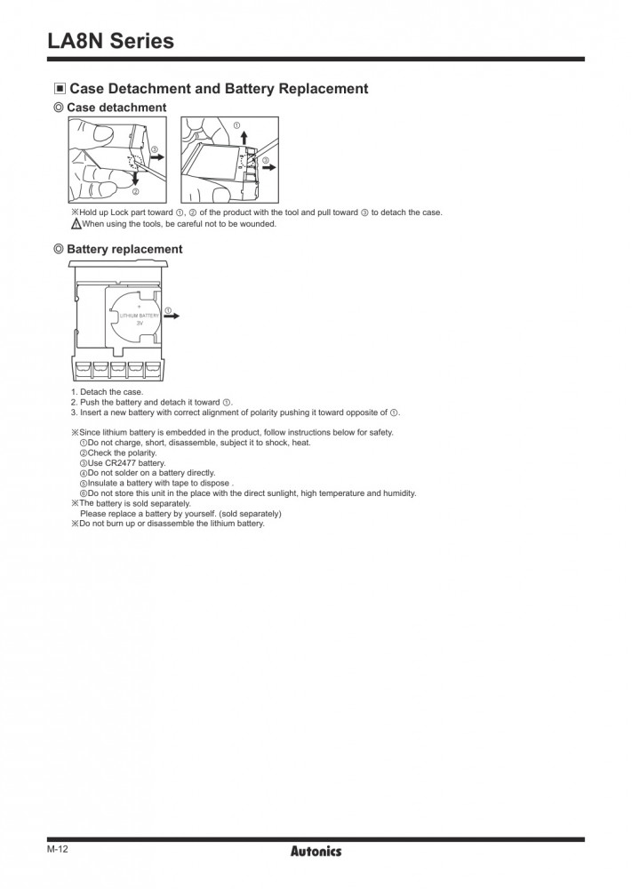LA8N technical document page 5