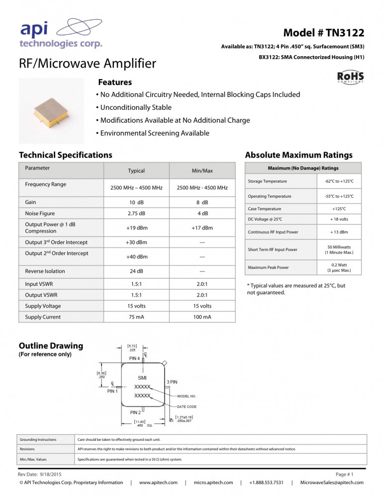 TN3122 technical document page 1