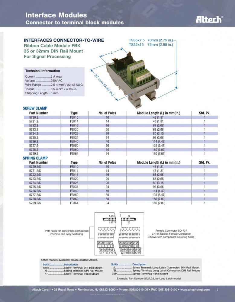 Altech catalogue page 7