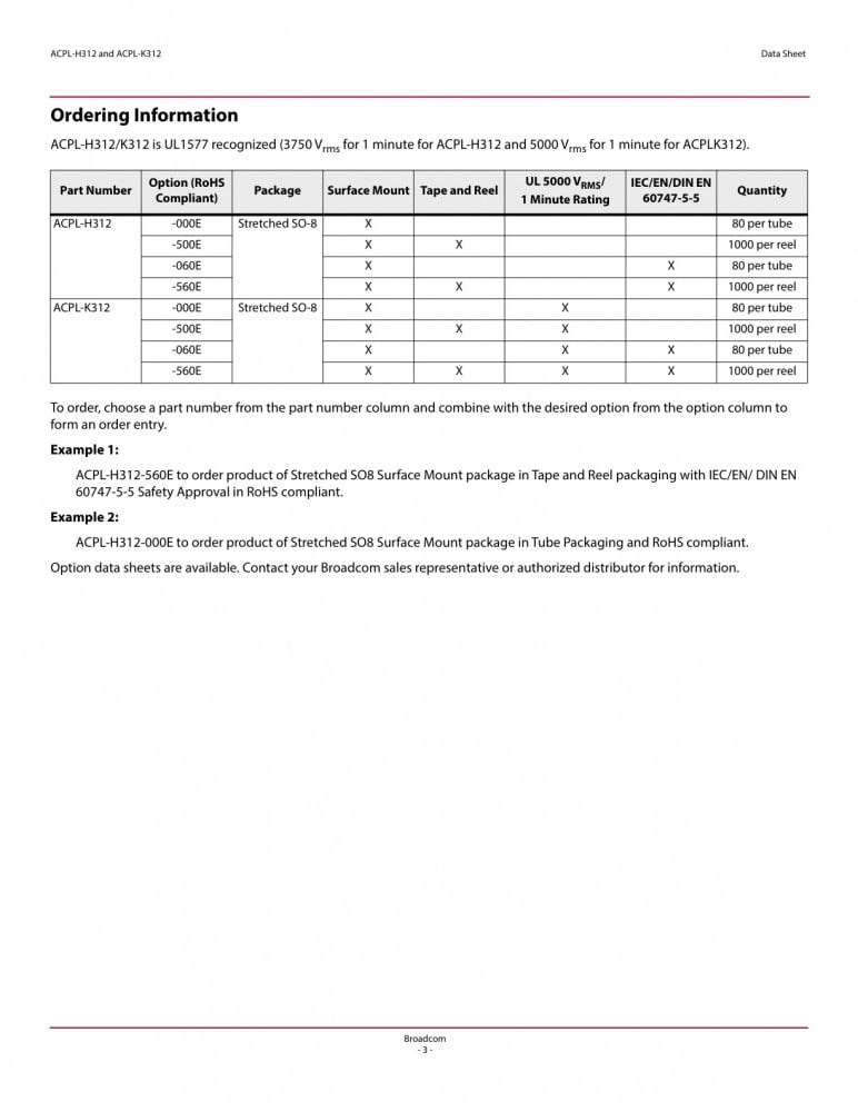 ACPL-H312 datasheet page 3