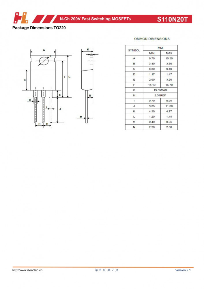 S110N20T datasheet page 6