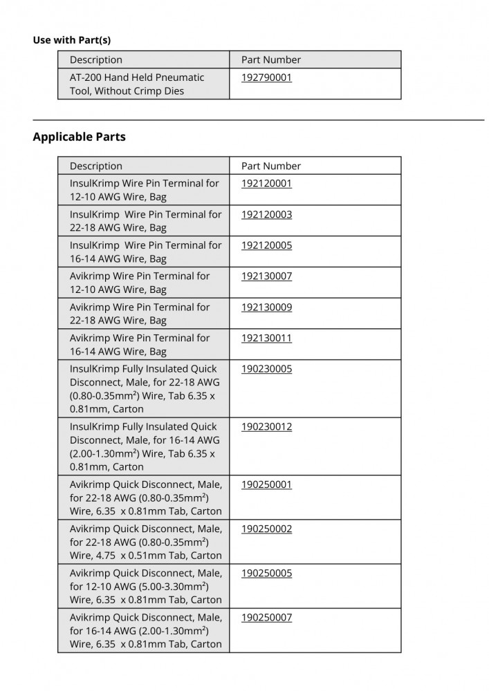 Document page 3 for Molex 640050100
