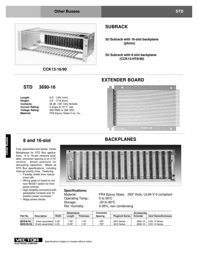 JRH Electronics 4610-2 technical document page 1