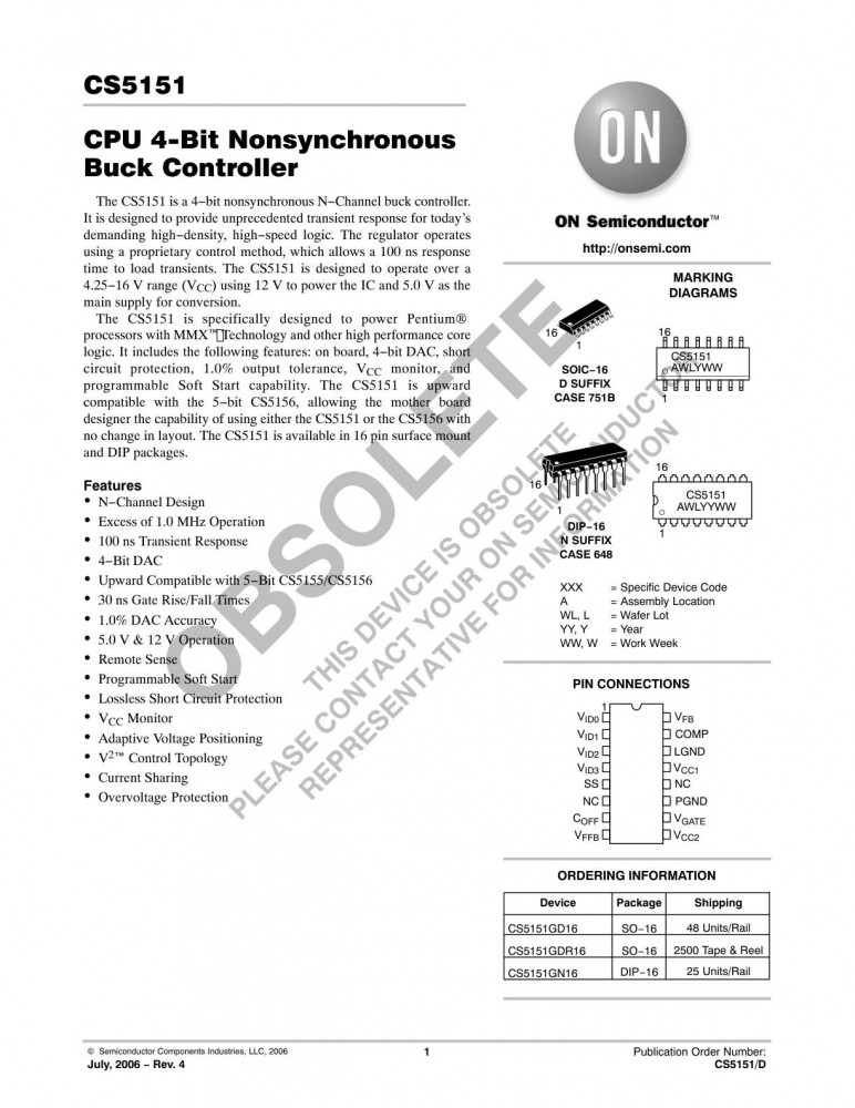 CS5151 datasheet page 2