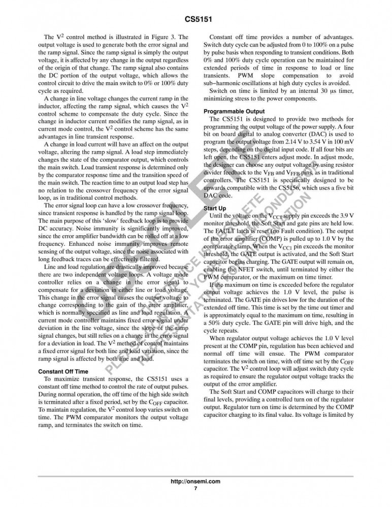 CS5151 datasheet page 8