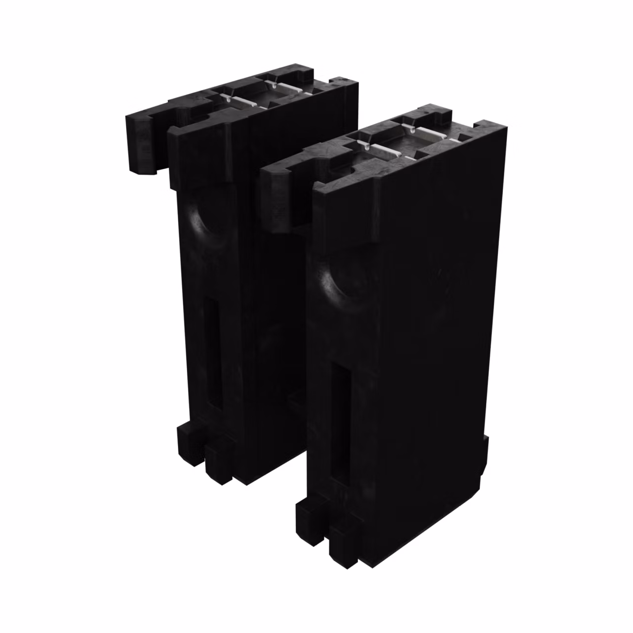 RAST R5 Female Connector, 5.00mm Pitch, 10.0A, 1 Circuit, All Position Keys, Fully Coded, Internal Latch, 1 Terminal per Circuit, with Ribs, Black for sale