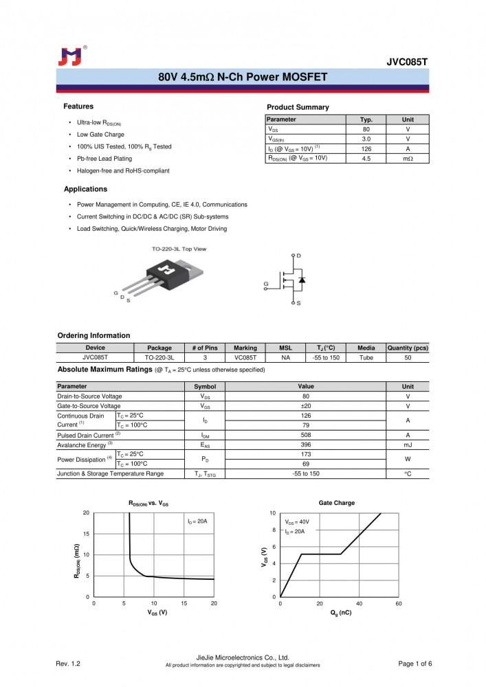 Technical document page 1