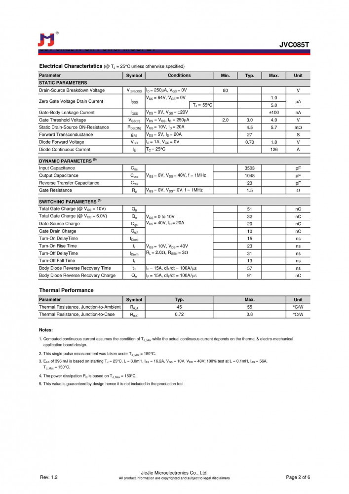 Technical document page 2