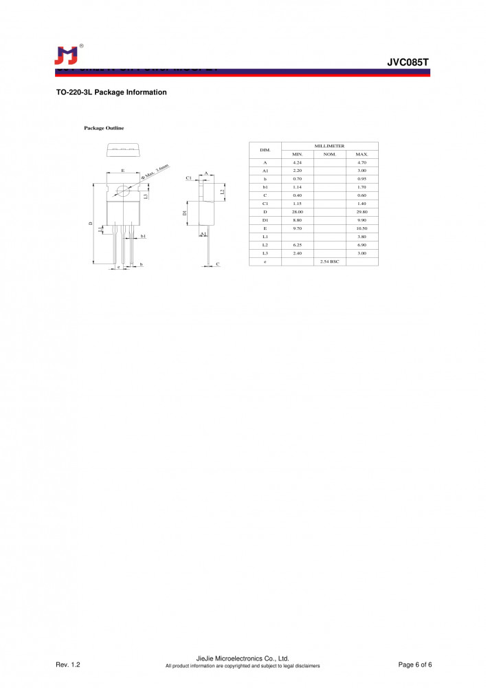 Technical document page 6
