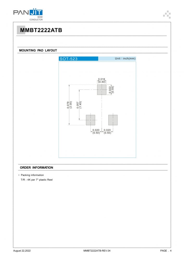 MMBT2222ATB datasheet page 4