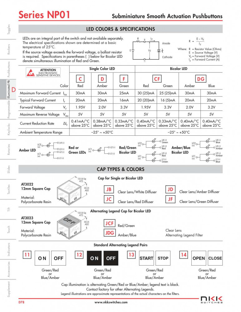 NP01 series technical document page 5