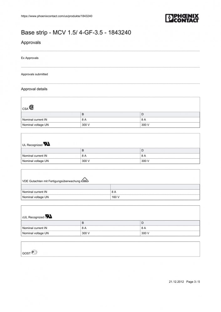 Phoenix Contact 1843240 technical document page 3