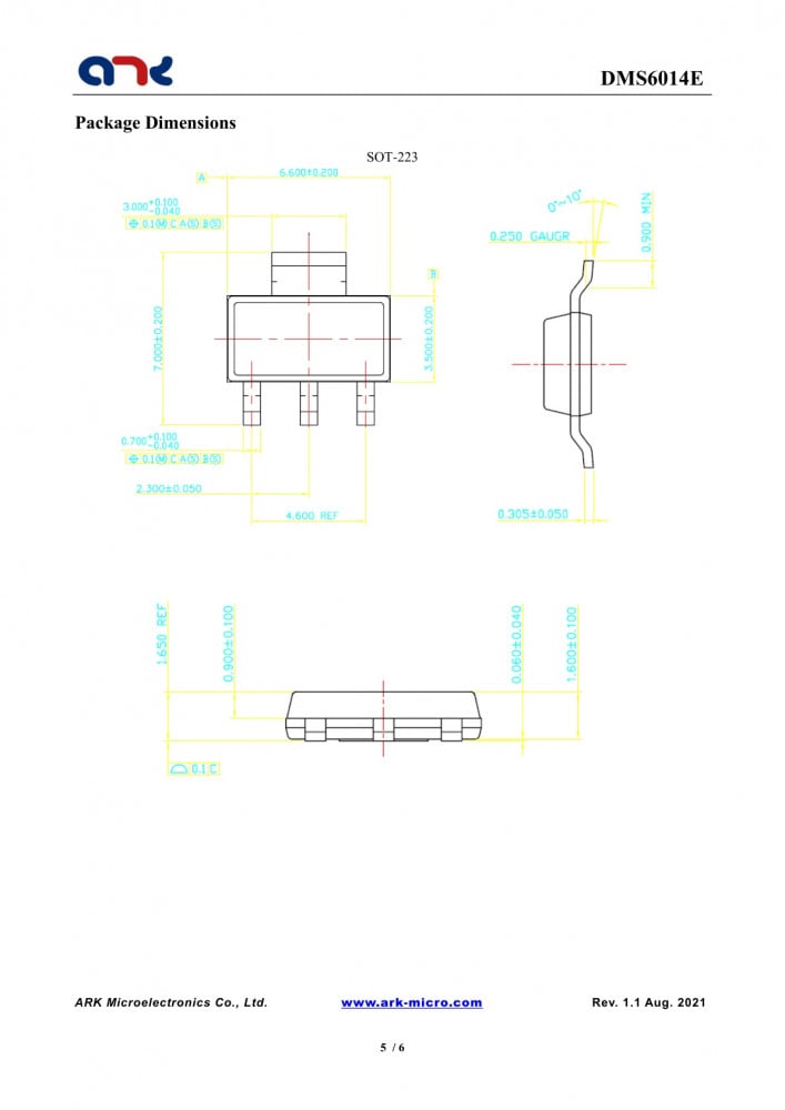 DMS6014E datasheet page 5