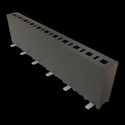 Samtec SSM-105-L-DV-K Female Socket Header Receptacle