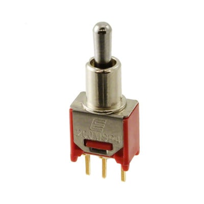 E-Switch 100DP4T8B13M2RE Toggle Switch