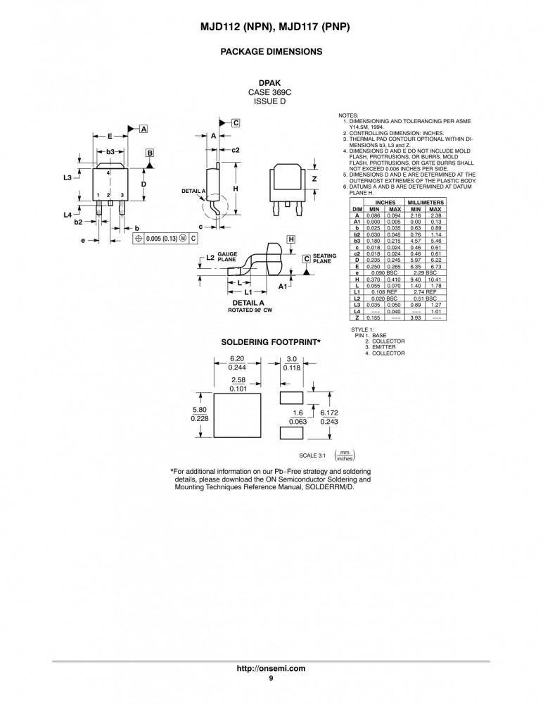 MJD117 datasheet page 9