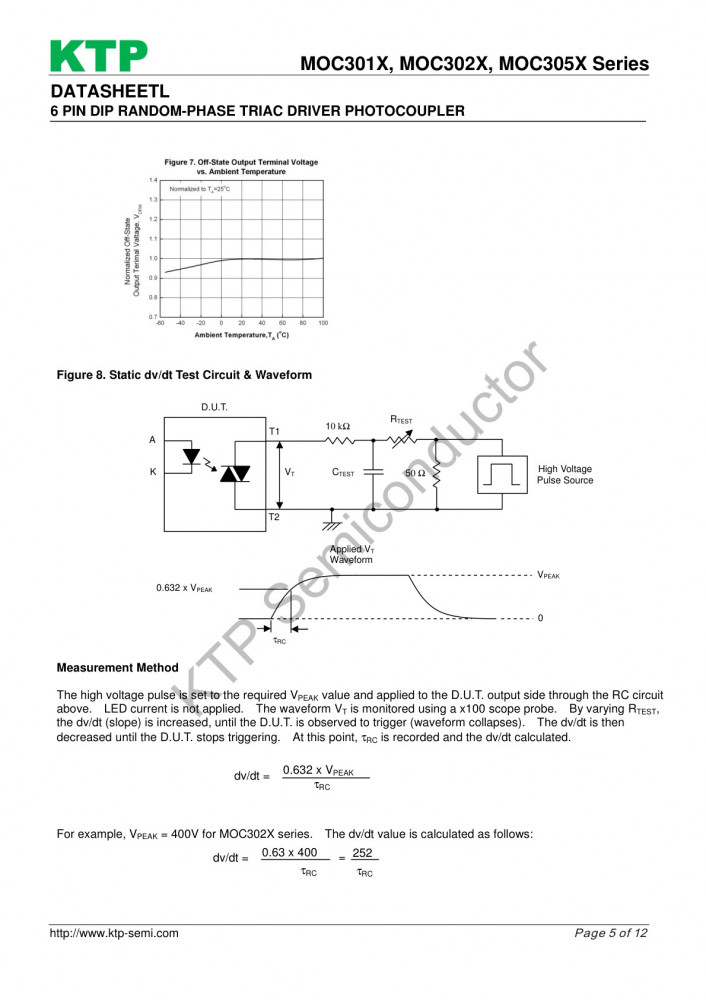 MOC3023S datasheet page 5