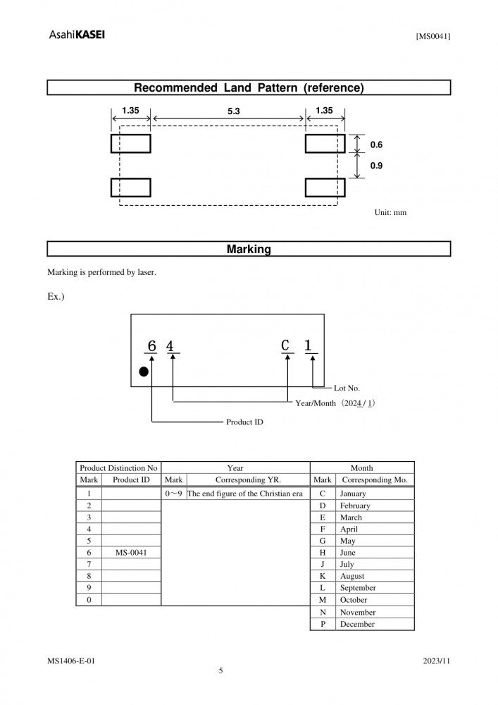 AKM MS-0041 document page 5