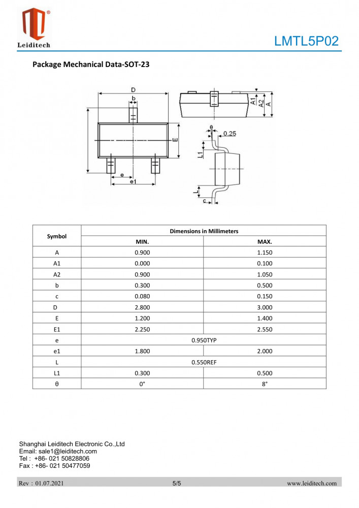 LMTL5P02 datasheet page 5
