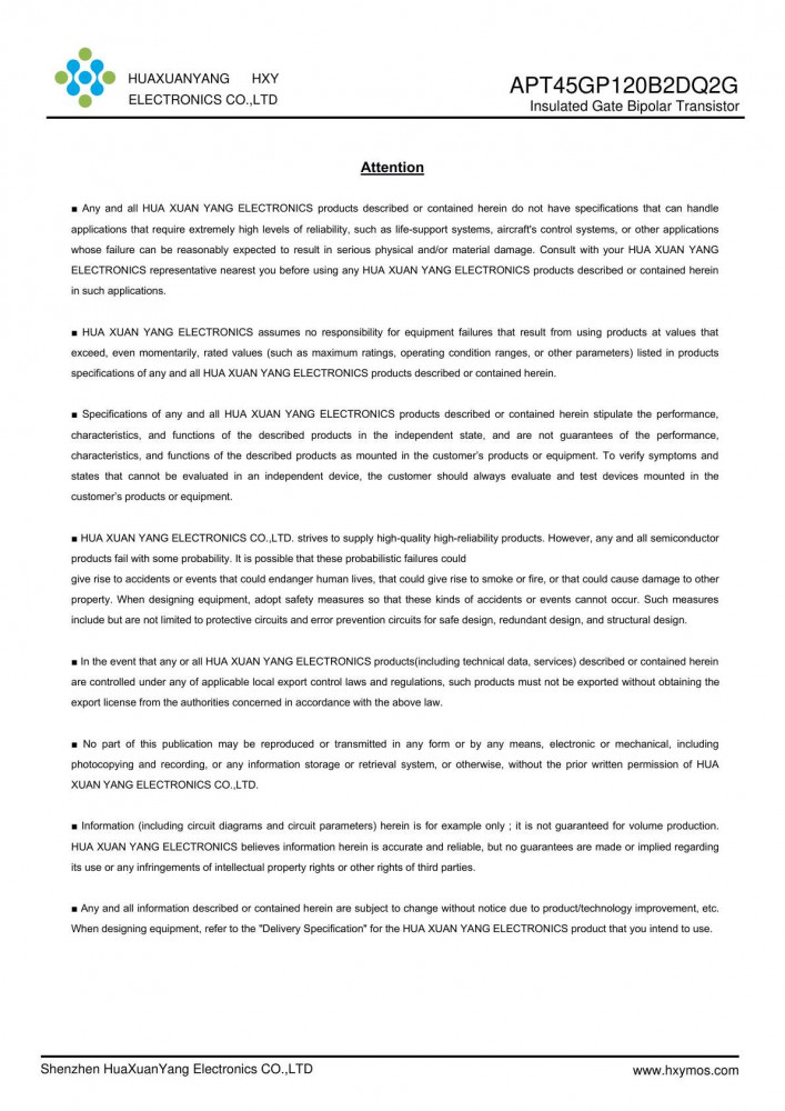 APT45GP120B2DQ2G-HXY datasheet page 7