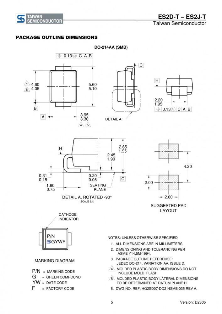 ES2G-T datasheet page 5