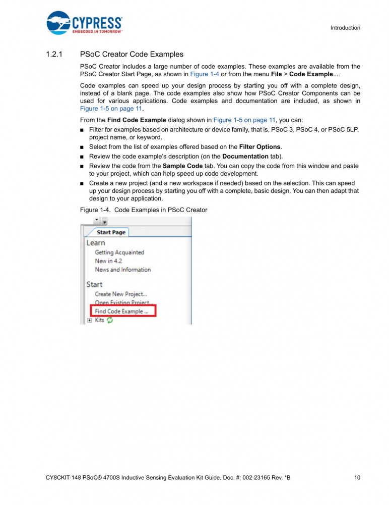 CY8CKIT-148 document page 10