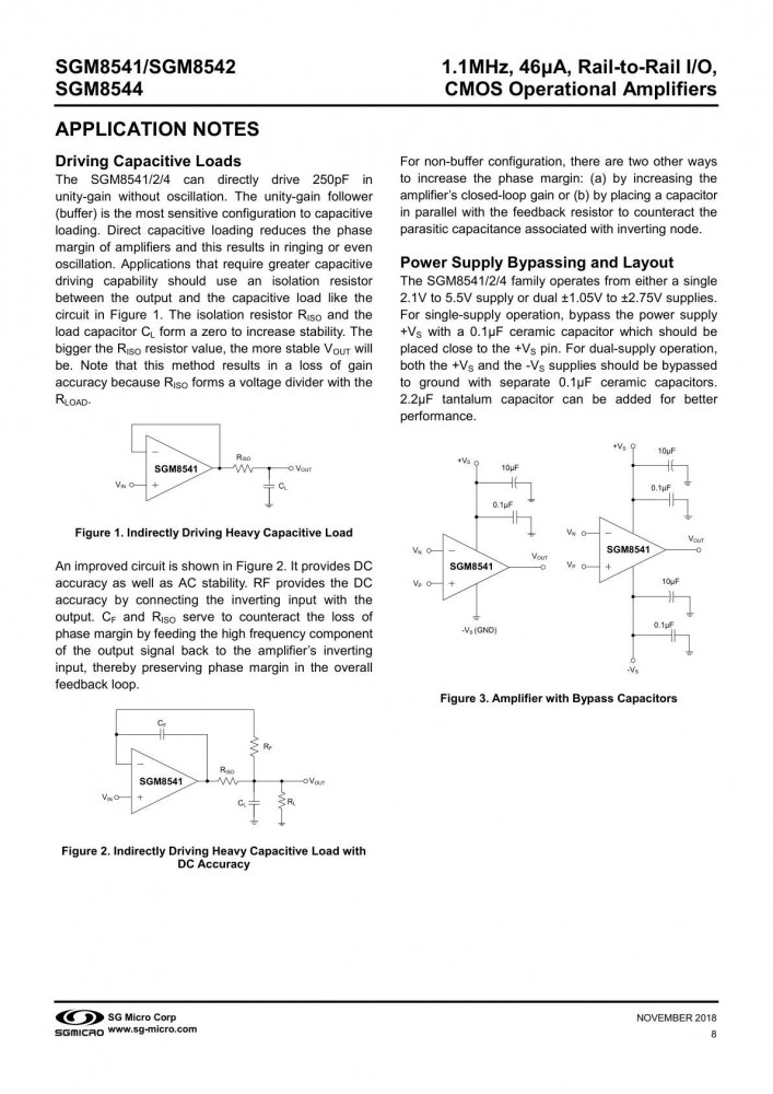 SGM8542XS/TR datasheet page 8